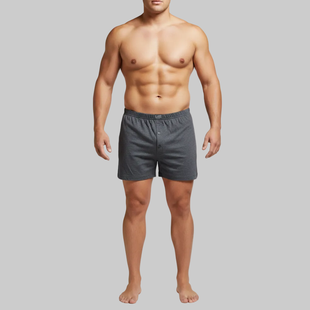 Men’s Plus Size Boxers – Soft Cotton Underwear for Comfort